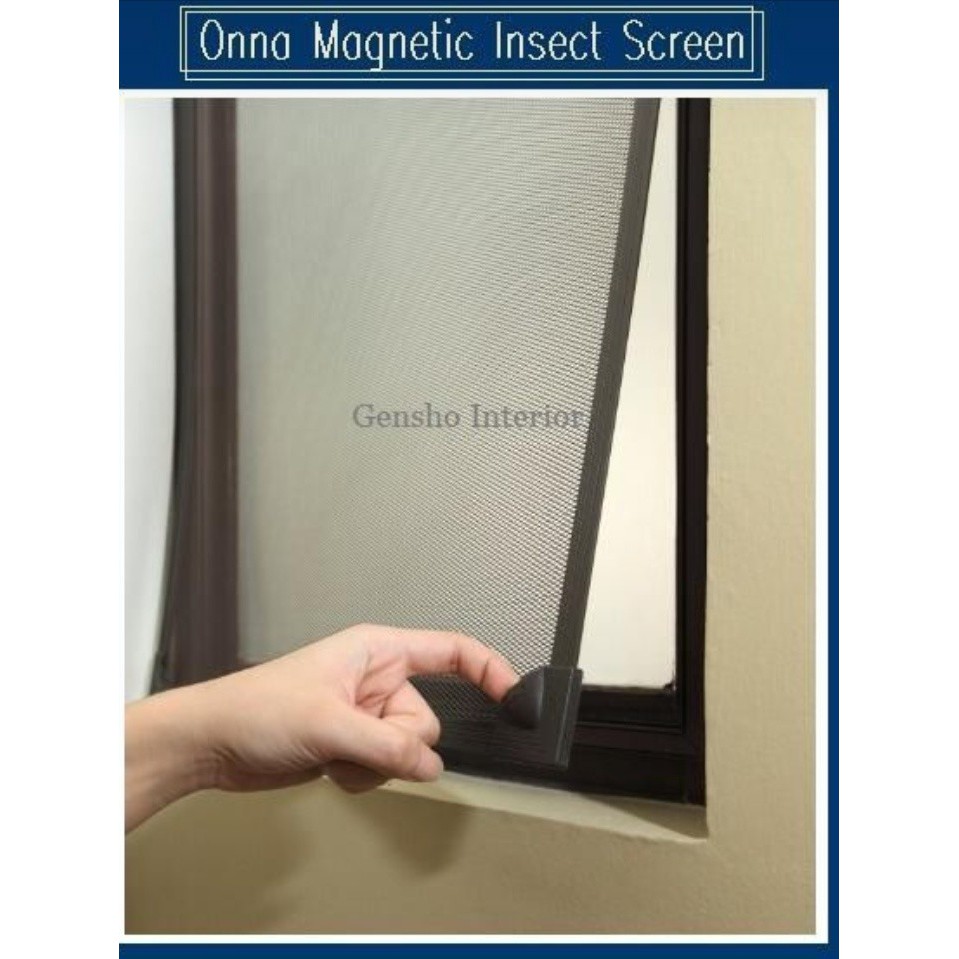 Jual Onna Magnetic Insect Screen kasa nyamuk (ukuran custom) | Shopee ...
