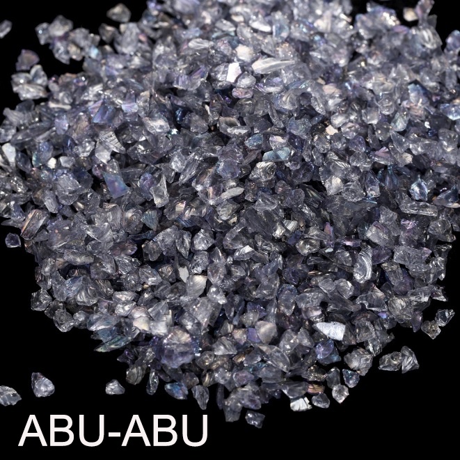 Jual Topping Batu Pecah Kecil Kaca Bening Transparan Stone Flakes ...