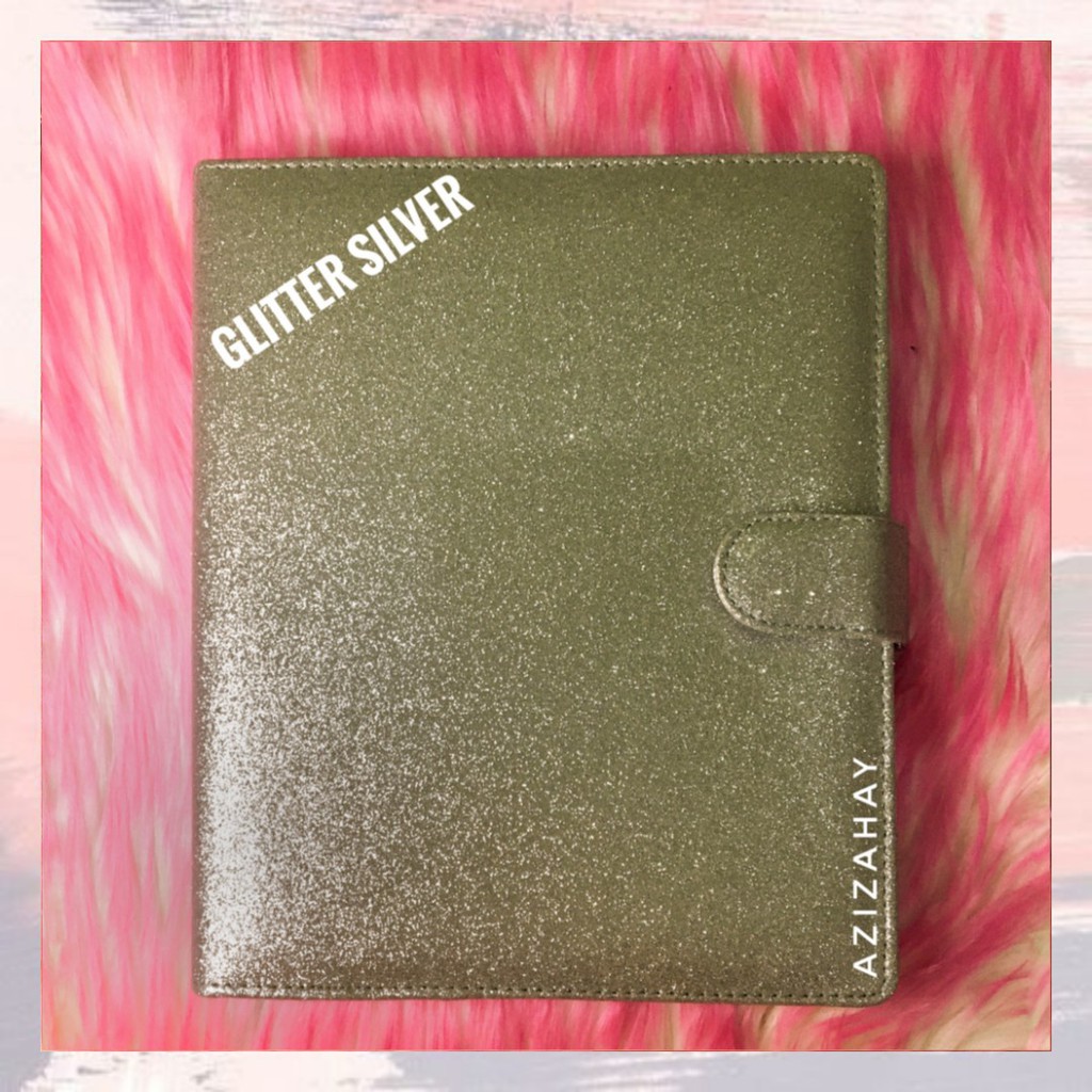 Jual BINDER Ready GLITTER SILVER B5 (26 RING) | Shopee Indonesia