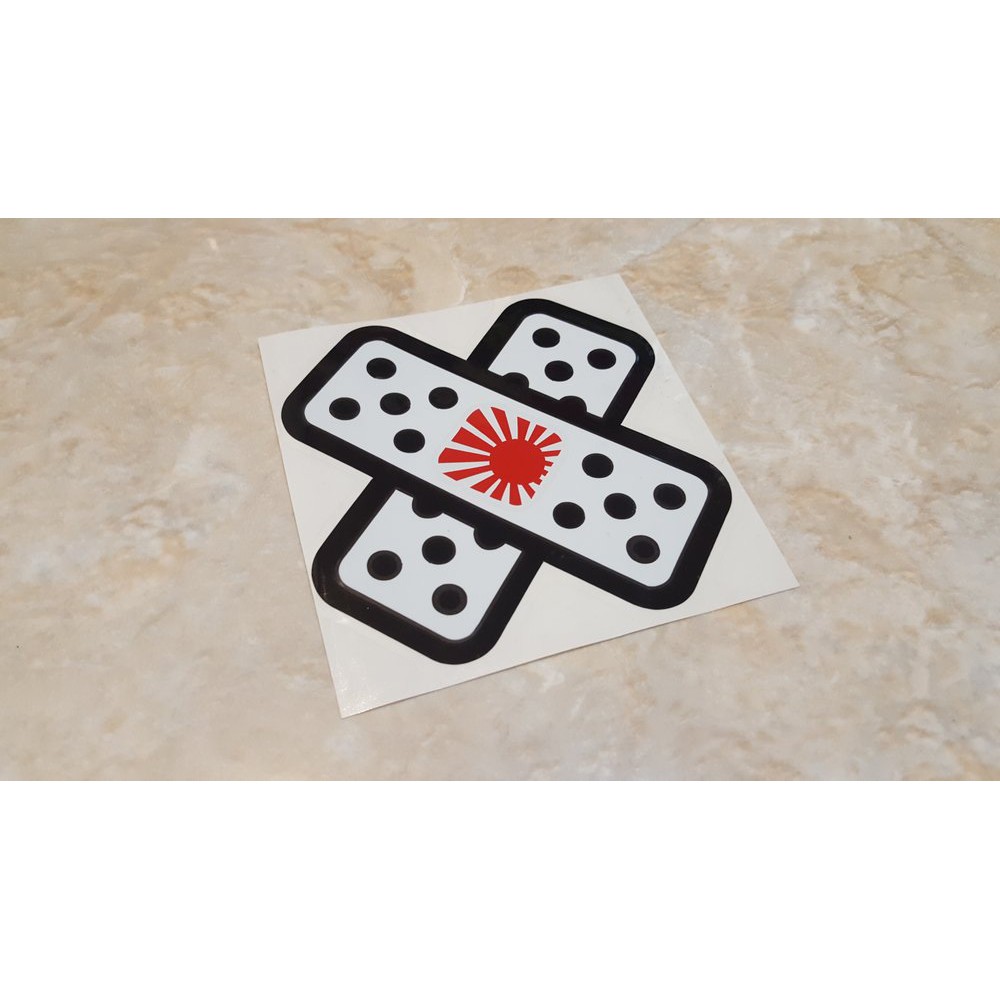Jual stiker JDM Band Aid (Plester Hansaplast) | Shopee Indonesia