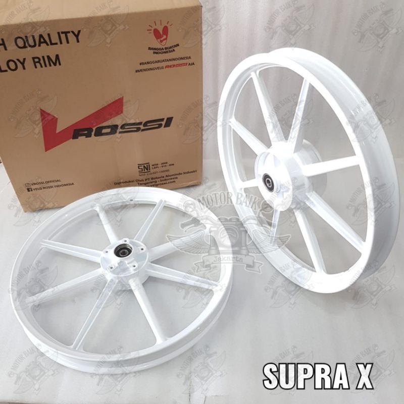 Jual Velg Pelek Velek Racing ROSSI Set Motor Supra X Palang 8 Lubang 5 ...