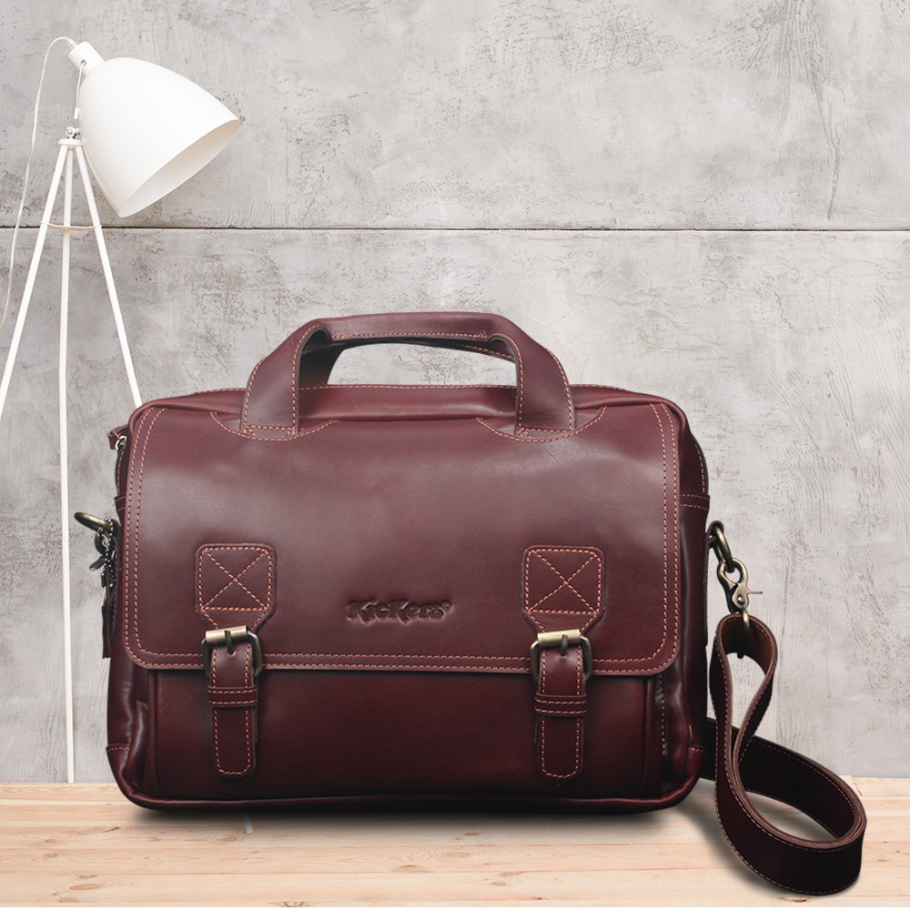Jual TAS KERJA PRIA KEREN EKSKLUSIF KICKERS BAHAN KULIT SAPI ASLI ...