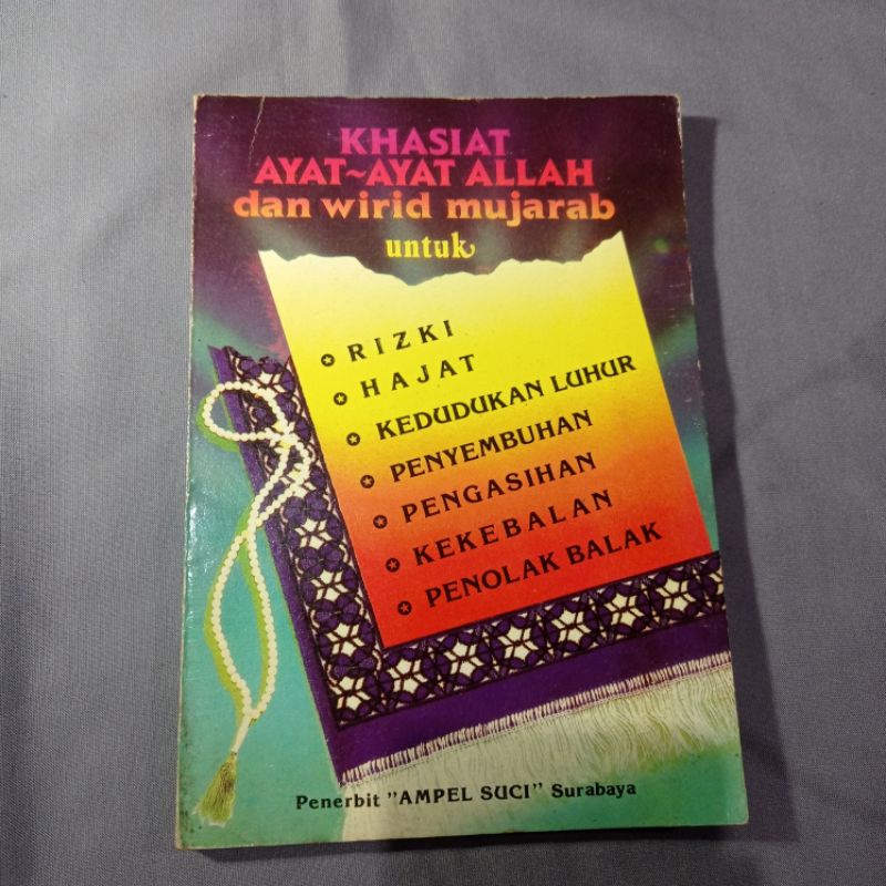 Jual Khasiat ayat-ayat Allah dan wirid mujarab, buku murah | Shopee ... Jual Khasiat ayat-ayat Allah dan wirid mujarab, buku murah | Shopee ...
