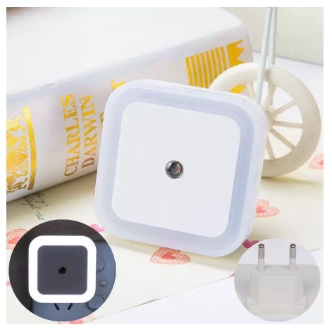 Jual LAMPU TIDUR LED OTOMATIS SENSOR CAHAYA COLOK LISTRIK DINDING ...