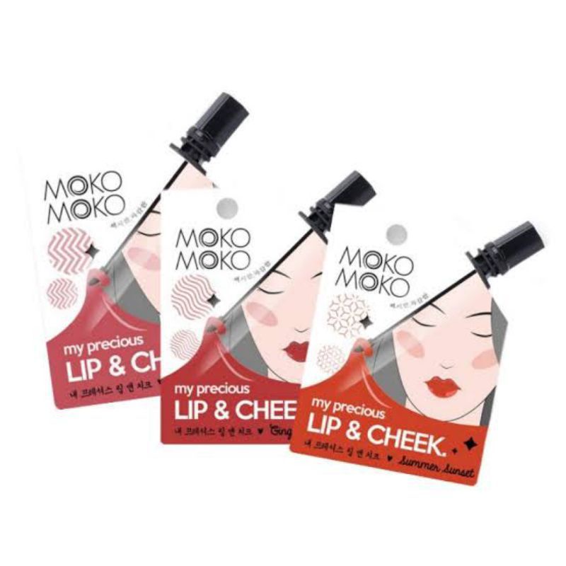 Jual Moko Moko My Precious Lip & Cheek | Shopee Indonesia