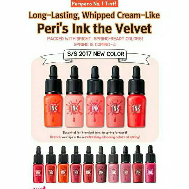 Jual Peripera Peri's Ink The Velvet Original | Shopee Indonesia