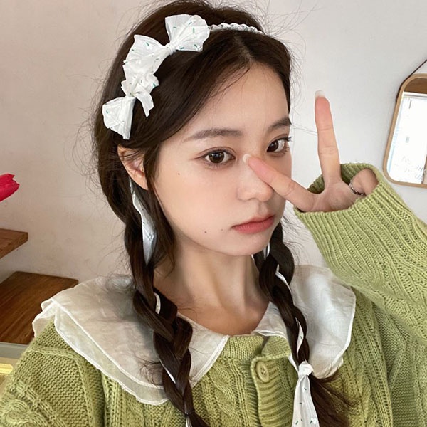 Jual bando bandana pita long bow head band jba053(1a3) | Shopee Indonesia