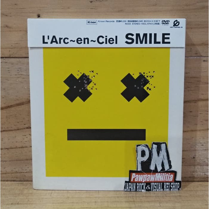 Jual CD L'Arc-en-Ciel Laruku SMILE Limited Edition | Shopee Indonesia