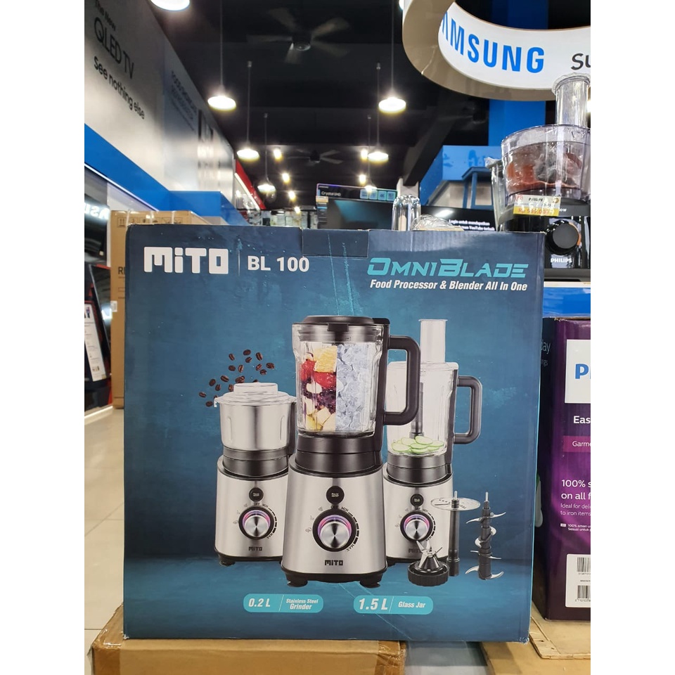 Jual MITO OMNI BLADE BLENDER BL-100 / BL100 / BL 100 | Shopee Indonesia