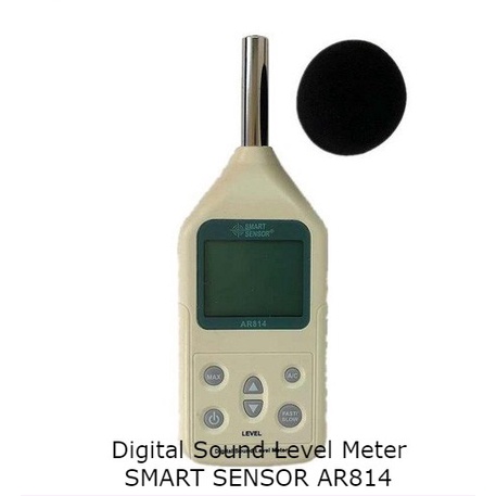 Jual Ukur kebisingan suara, Digital Sound Level Meter SMART SENSOR ...