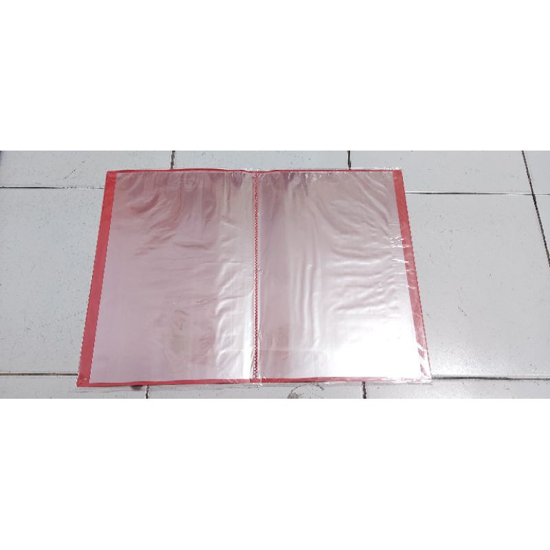 Jual Display Book / Map Clear Holder Album Ukuran Besar F4/Folio 80 ...
