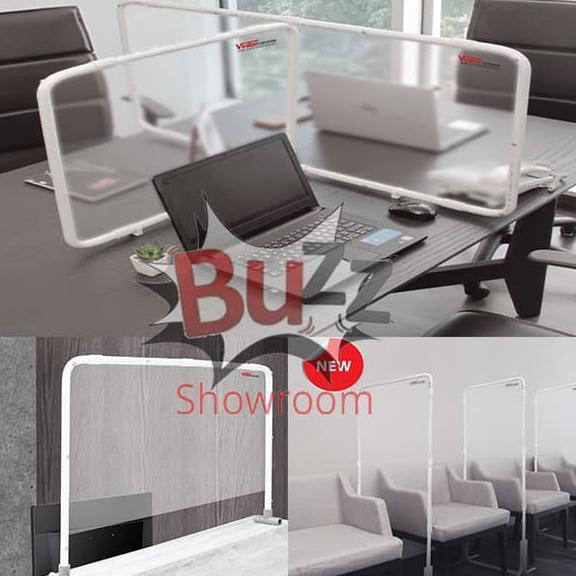 Jual Populer] Partisi Sekat Pembatas Meja Mika Kasir Table Divider ...
