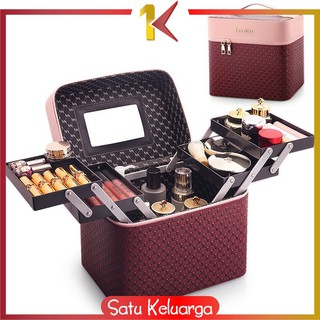 Jual SK-K1 BOX MAKE UP/Kotak Kosmetik/Beauty Case/Tas Kosmetik/Make Up ...