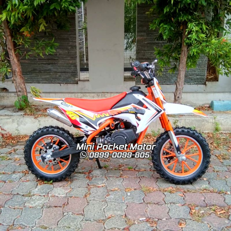 Jual Motor Mini Trail T-Rex 50cc 2T AT Trail Mini Trex - Trail Lenka ...