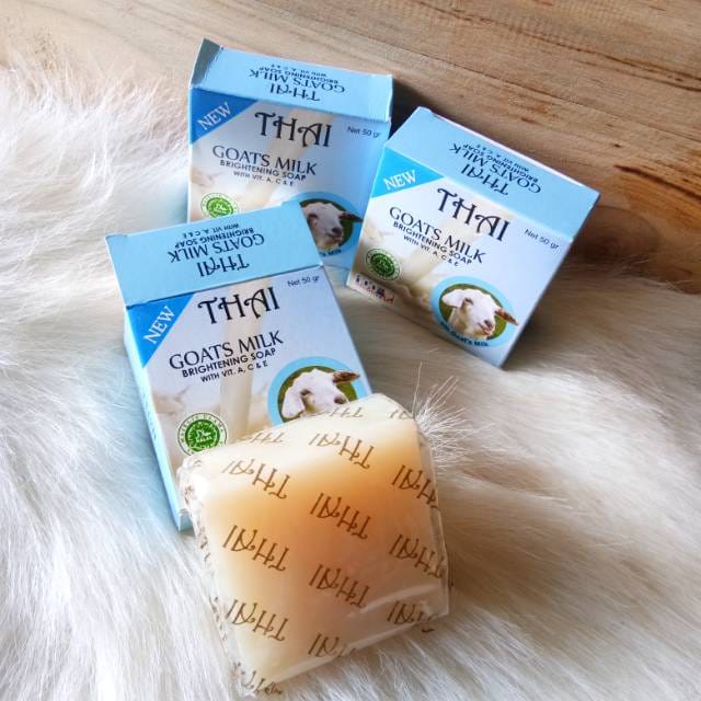 Jual thai goat milk brigtening soap/ sabun susu kambing | Shopee Indonesia