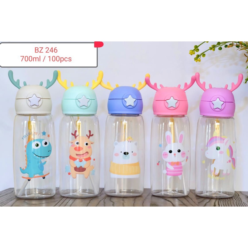 Jual BOTOL MINUM MODEL RUSA / BOTOL ANAK TANDUK / BOTOL TANDUK / BOTOL ...
