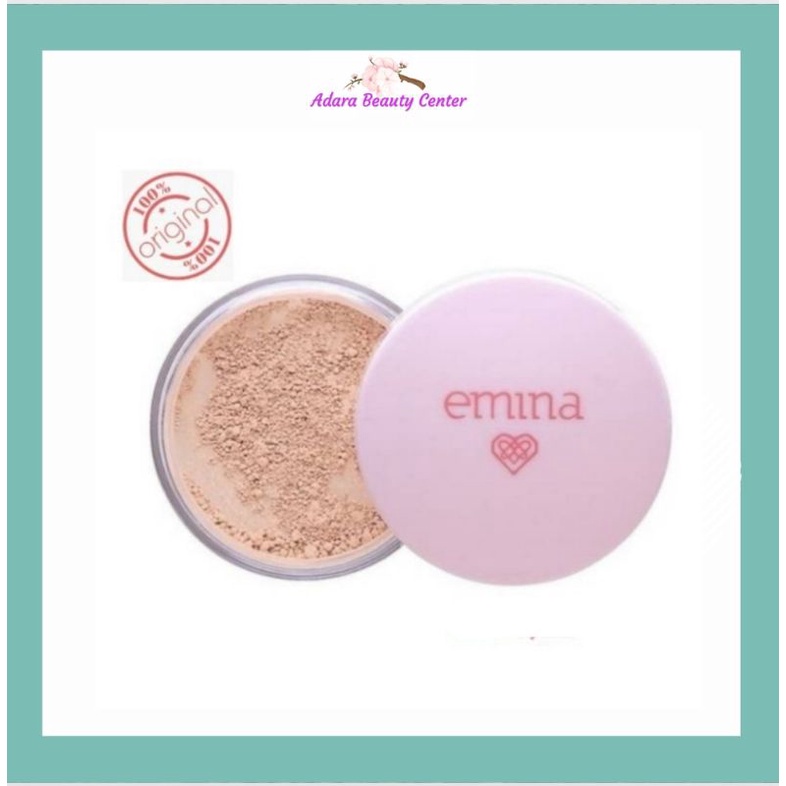 Jual Bedak Tabur Emina Bare With Me Mineral Loose Powder 8 Gr ORIGINAL ...