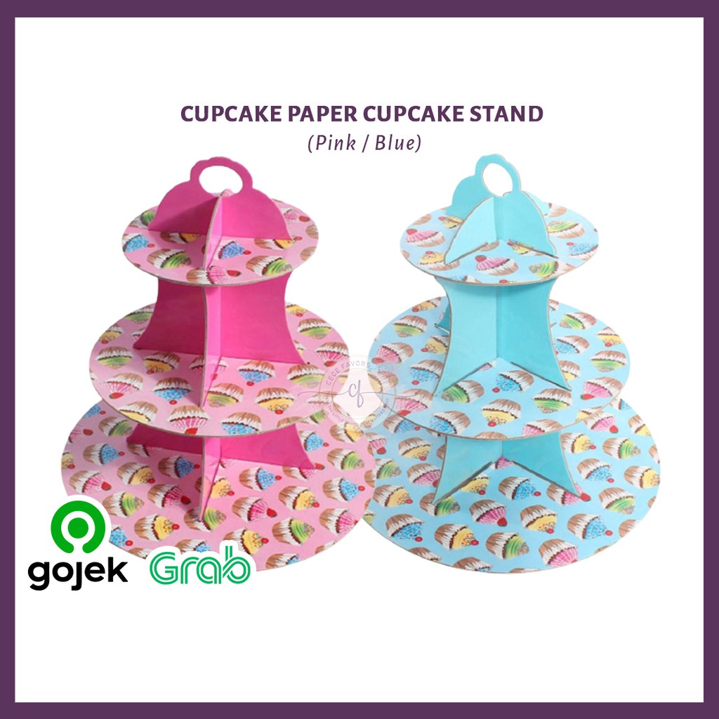Jual Cupcake Stand Tempat Cupcake Karakter Cupcake Paper Cupcake Stand ...