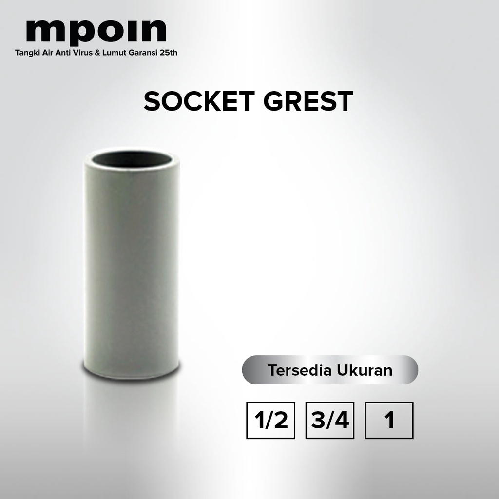 Jual SOCKET polos GREST Aksesoris Pipa Air | Shopee Indonesia