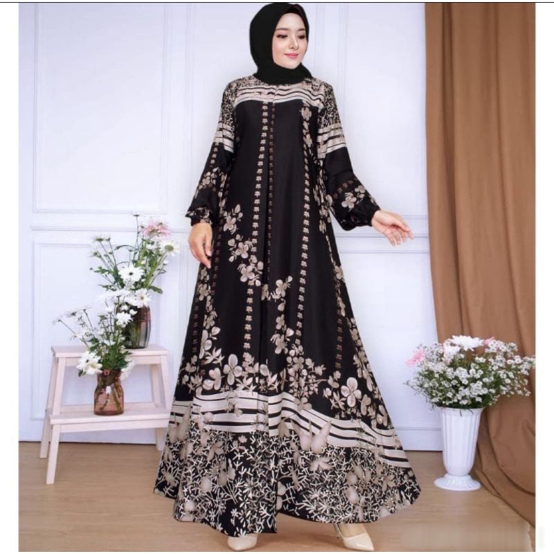 Jual GAMIS CLARA DRESS MOTIF QUALITY PREMIUM GAMIS PESTA KONDANGAN ...