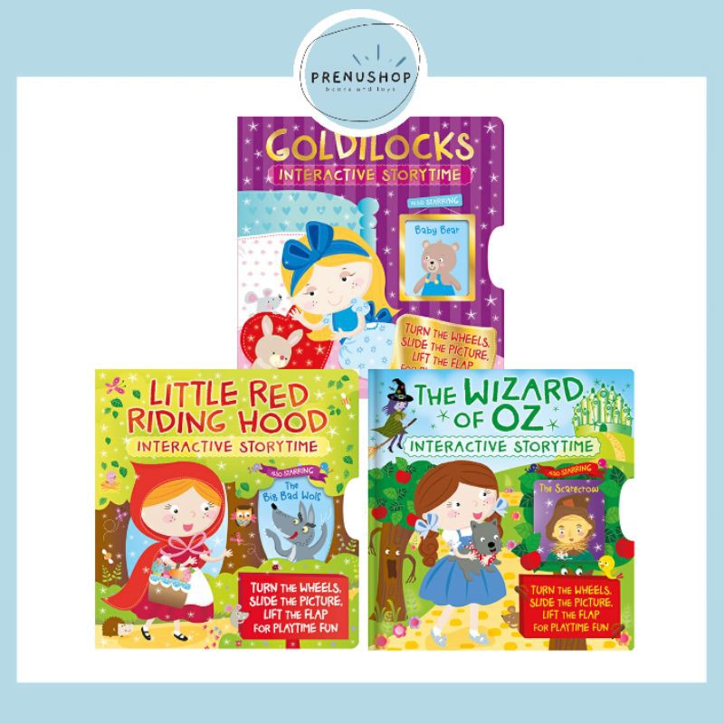 Jual Board Book Interactive Storytime : Little Red Riding Hood ...