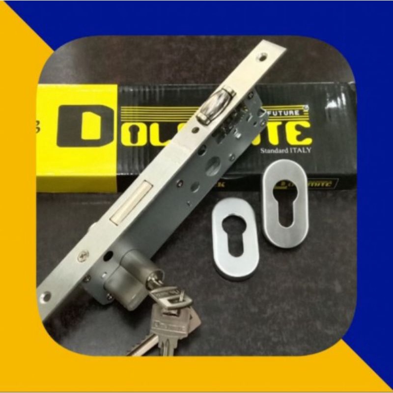 Jual Body Roller/mortise lock/rumah kunci pintu alumunium Dolomite SS ...