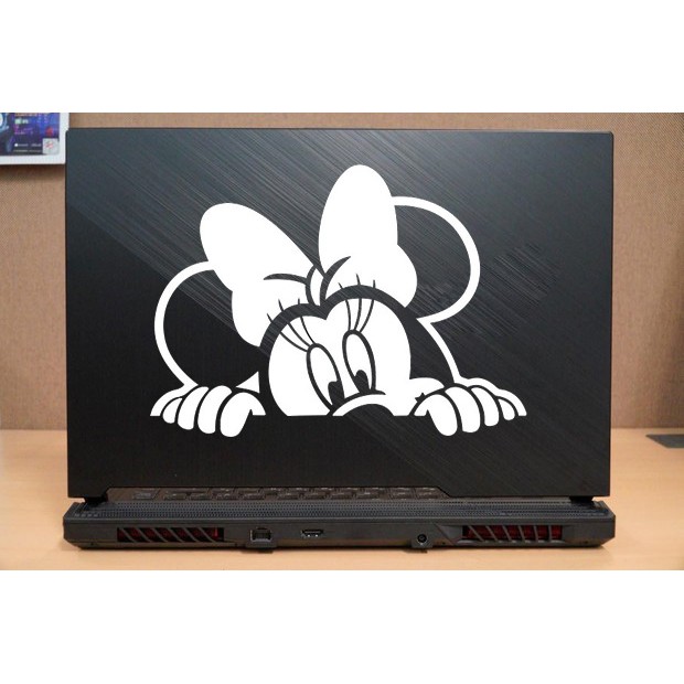 Jual stiker laptop mickey mouse 1 custom stiker | Shopee Indonesia