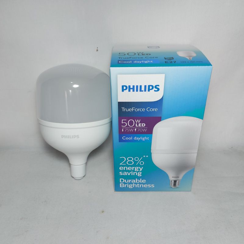 Jual Lampu Philips LED Bohlam 50 Watt Lampu LED Bulb Philips Cool ...