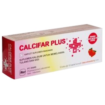 Jual Calcifar PLUS isi 100 | Shopee Indonesia
