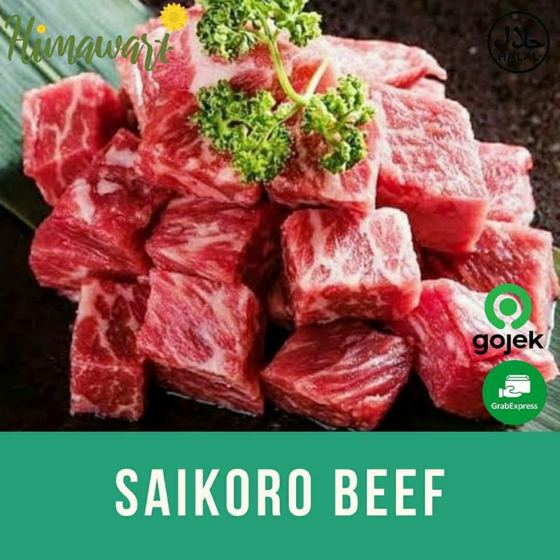 Jual SAIKORO WAGYU BEEF MELTIQUE / SAIKORO CUBES PREMIUM - 500 gram | Shopee Indonesia