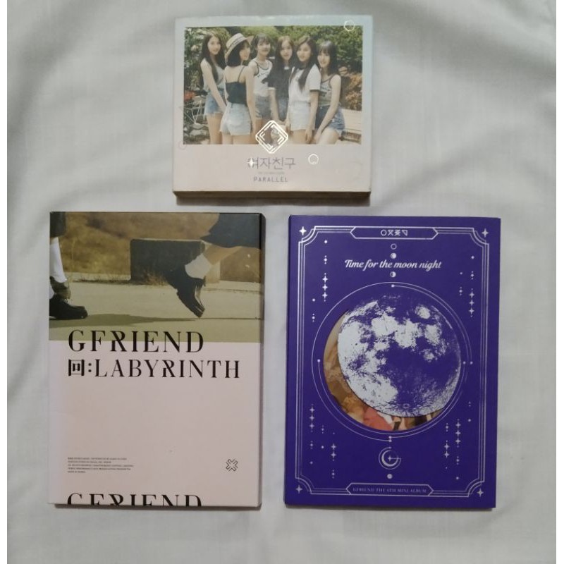 Jual OFFICIAL GFRIEND Album Parallel, Labyrinth, TFTMN , WTS ALBUM ...