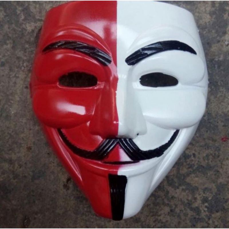 Jual TOPENG ANONYMOUS INDONESIA MERAH PUTIH TOPENG HACKER HECKER TOPENG ...