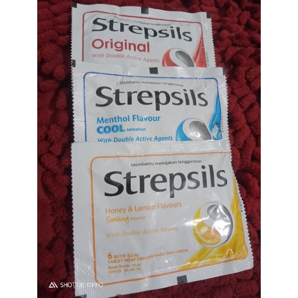 Jual strepsils sachet 15,6g isi 6 butir | Shopee Indonesia