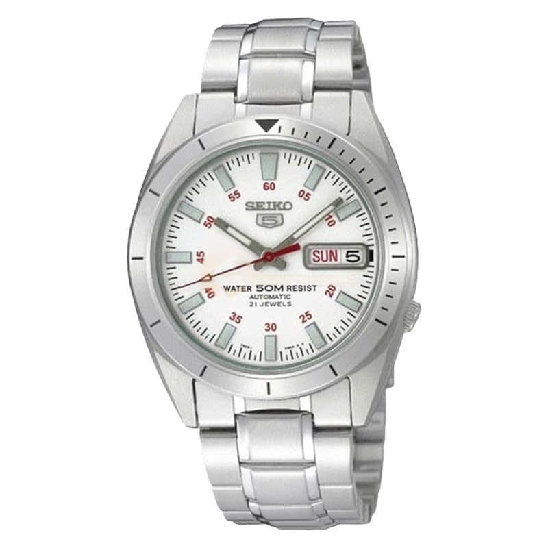 Jual Jam Tangan Pria Seiko 5 Sports SNKF55K1 Automatic Silver Dial ...