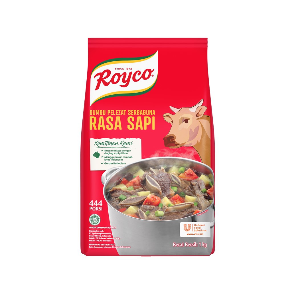 Jual Royco Bumbu Penyedap Rasa Sapi Pouch 1kg | Shopee Indonesia