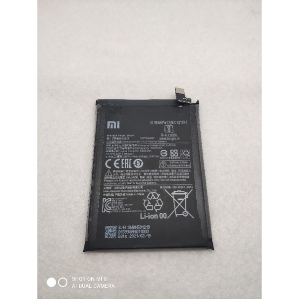 Jual batrai redmi note 10/note 10s original copotan | Shopee Indonesia