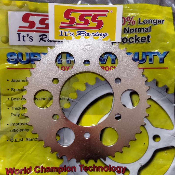 Jual SSS Racing Gear Belakang 415 Vixion Old New NVA NVL Scorpio MX King Byson R15 V1 V2 Xabre ...