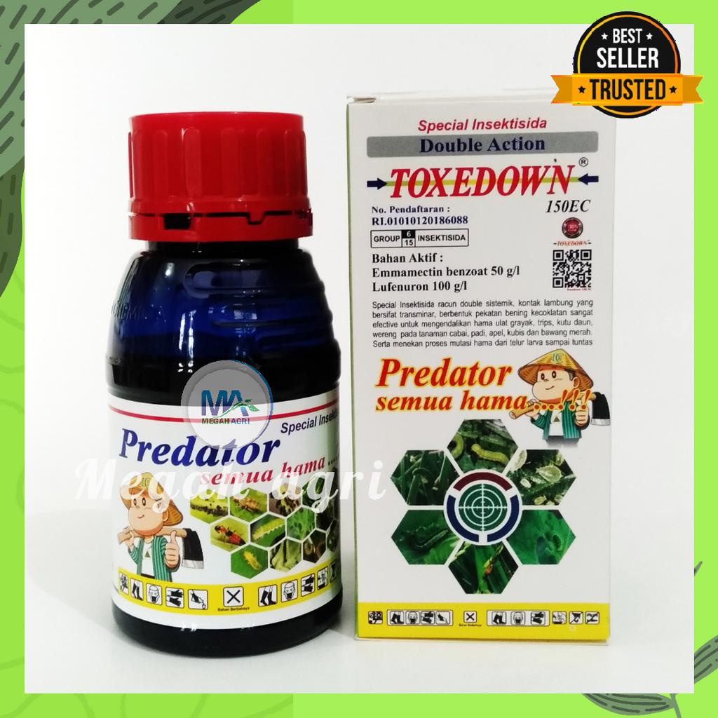 Jual INSEKTISIDA TOXEDOWN PREDATOR 100ML Emamektin benzoat & lufenuron ...