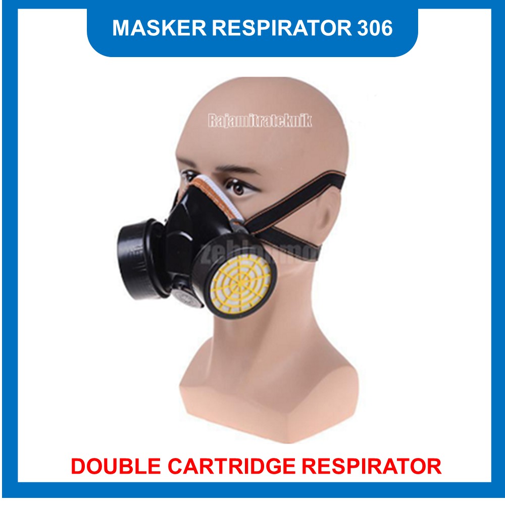 Jual Masker respirator single filter NP 305 dan double filter NP 306 ...