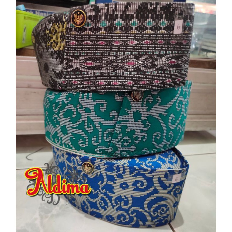 Jual kopiah Kutai batik kalimantan | Shopee Indonesia