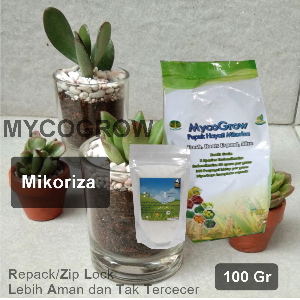 Jual Micogrow Mycogrow Mikoriza 100 Gram | Shopee Indonesia