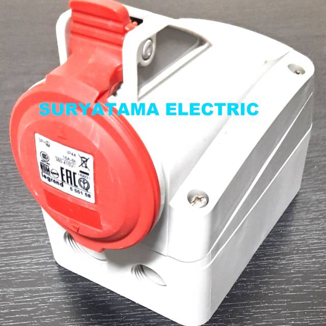 Jual Surface Mounting Socket Legrand 4P 16A 555158 IP44 | Shopee Indonesia
