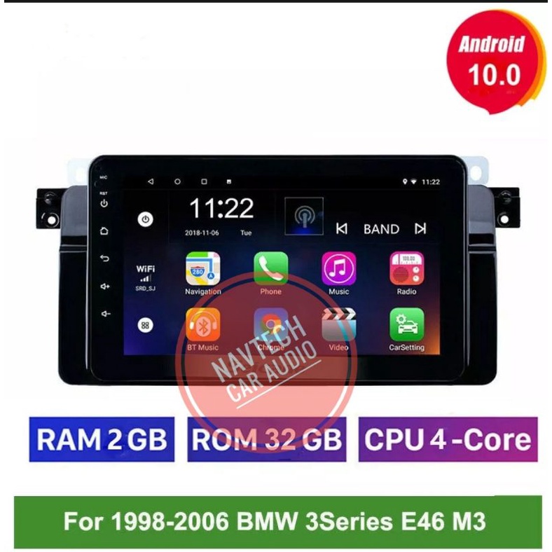 Jual Head unit android BMW seri 3 E46 M3 / Head unit android BMW E46 ...