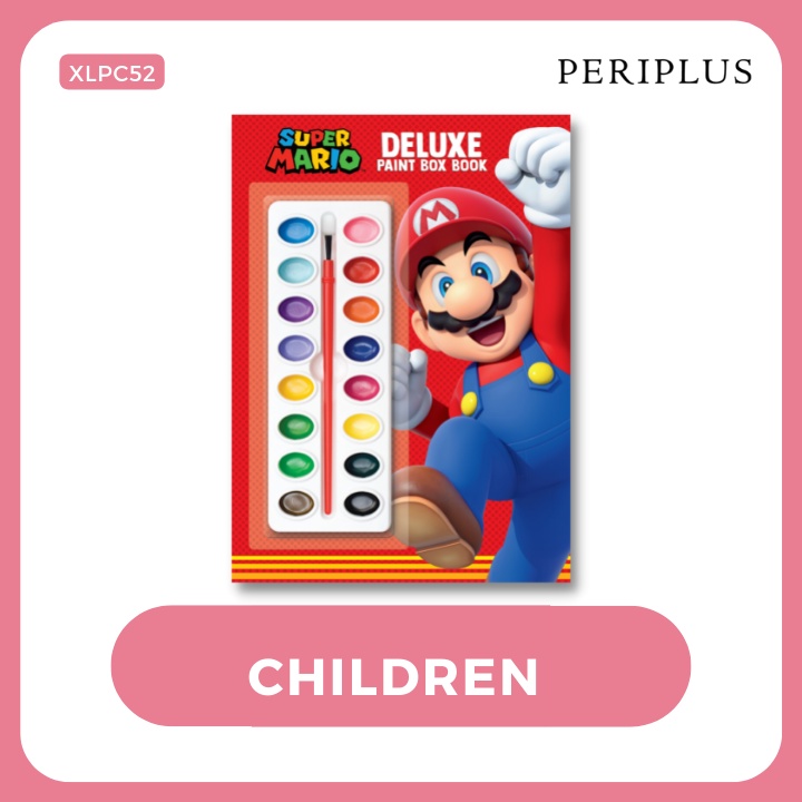 Jual Super Mario Deluxe Paint Box Book (Nintendo)-9780593431597-Buku ...
