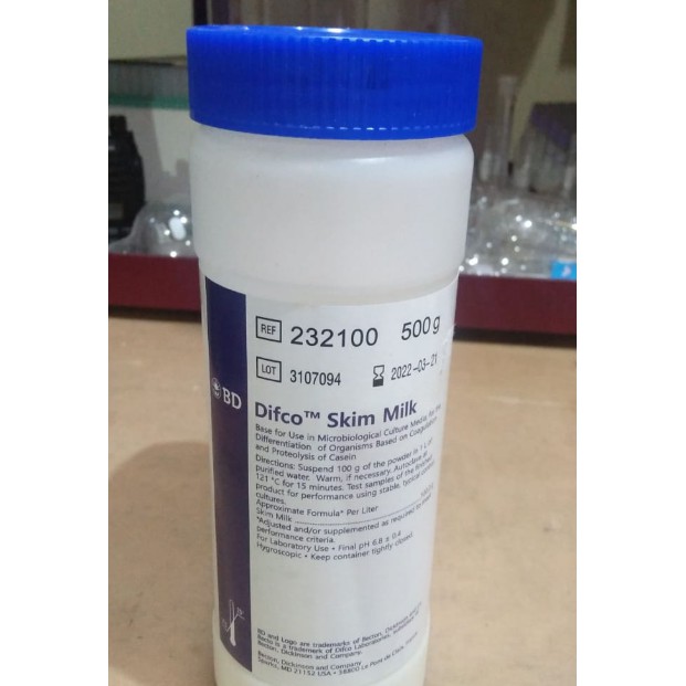 Jual Bd difco Skim Milk 500g 232100 | Shopee Indonesia