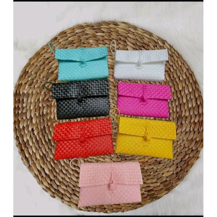Jual Dompet Anyaman Jali Polos | Shopee Indonesia