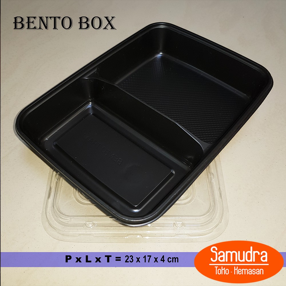 Jual Bento Box sekat 2 / Tray Bento / Mika Bento / Lunch Box | Shopee ...