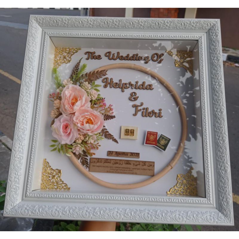 Jual MAHAR BUNGA RUSTIK CUSTOM SESERAHAN NIKAH | Shopee Indonesia