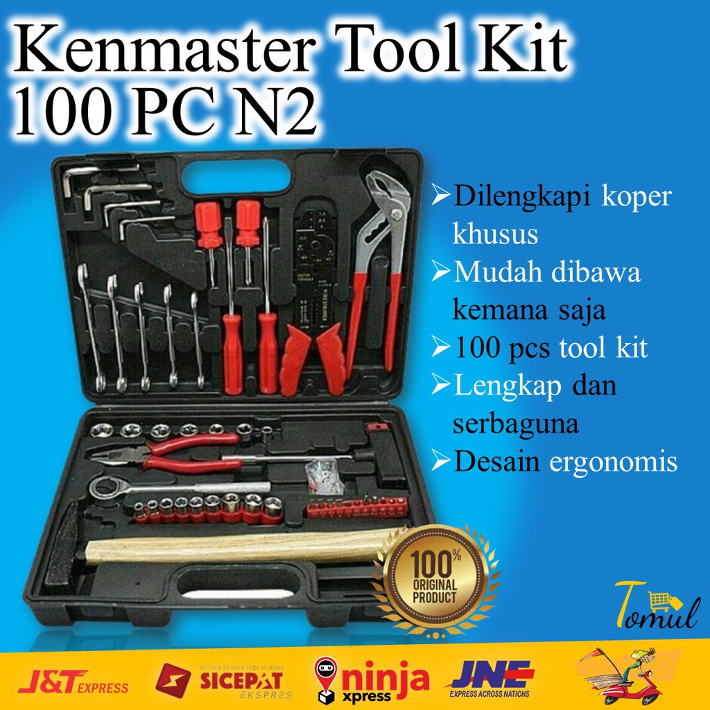 Jual Alat pertukangan dan perkakas bengkel lengkap set kenmaster tool ...