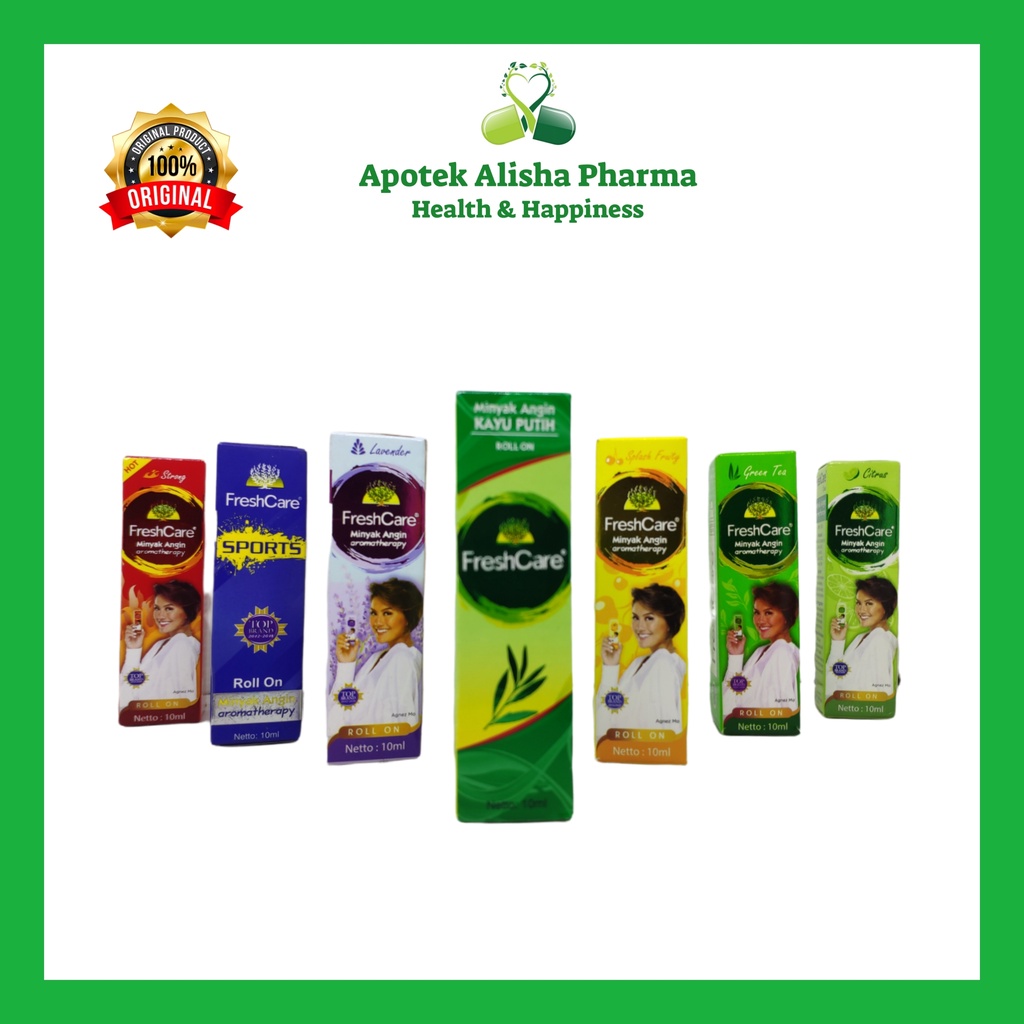 Jual Freshcare Roll On 10ml - Minyak Angin Aromaterapi Freshcare ...